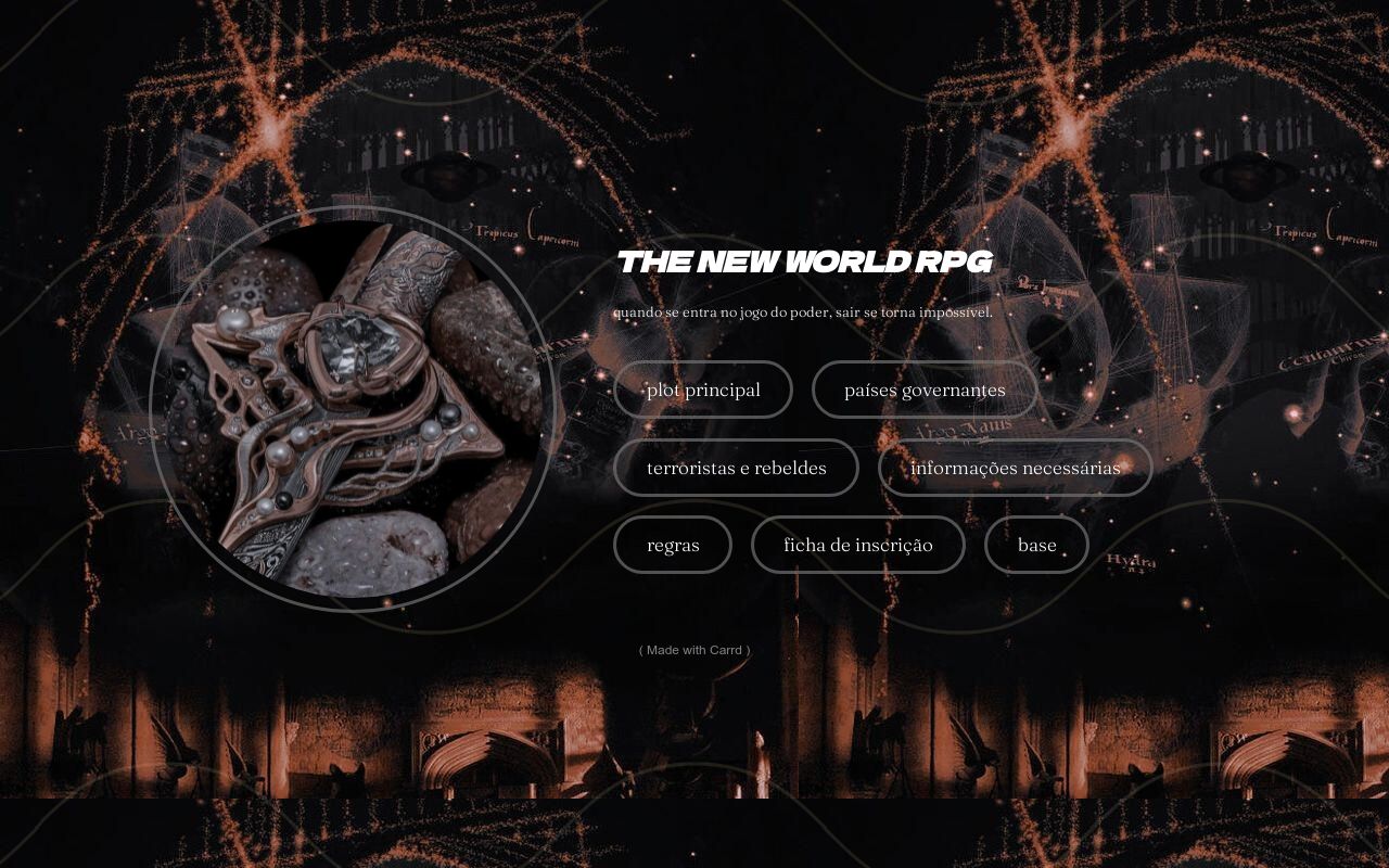 THE NEW WORLD RPG
